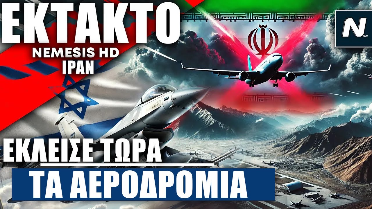 ΕΚΤΑΚΤΟ: Το Ιράν έκλεισε τα αεροδρόμια εν μέσω φόβων ότι έρχεται η ώρα ...