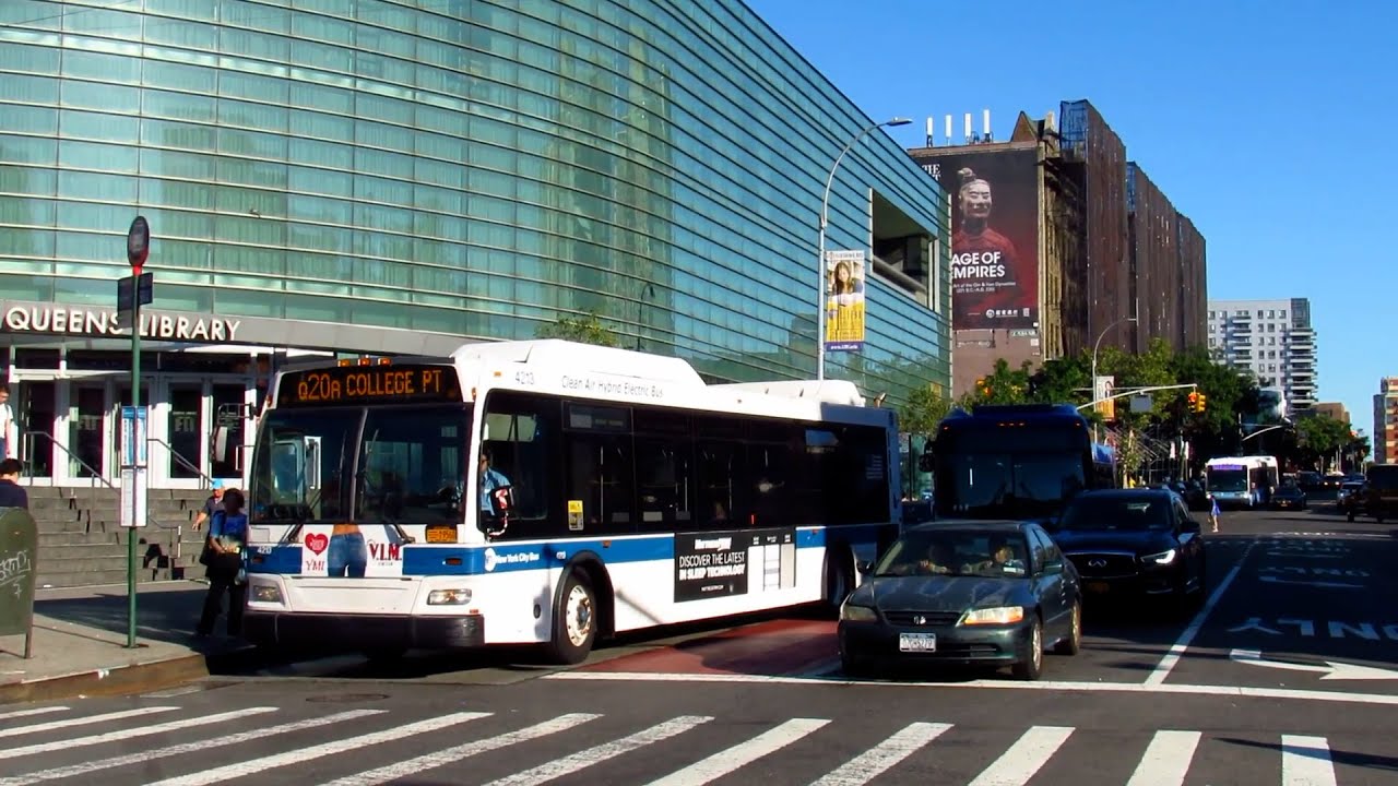 MTA New York City Bus: 2009 Orion VII NG Hybrid #4213 on the Q20A Bus ...