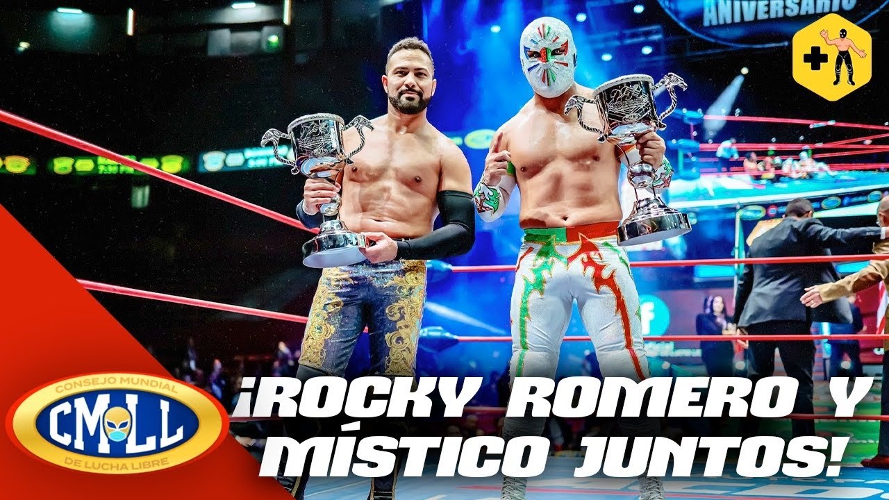 CMLL: Místico y Rocky Romero ganan la Copa Bicentenario tras vencer a ...