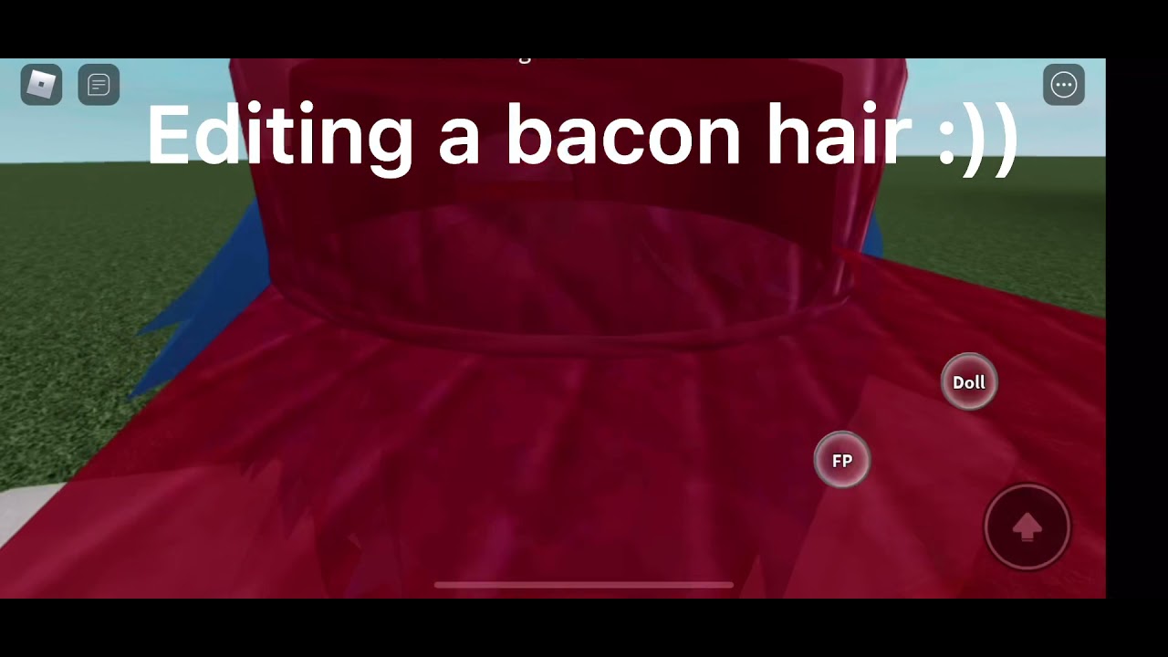 Editing a bacon hair - YouTube