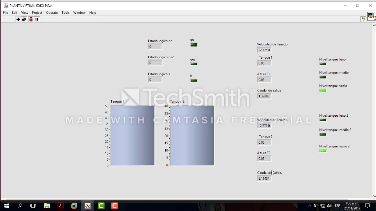 PLC Siemens S7 1200 comunicación Labview Jorge APC - YouTube