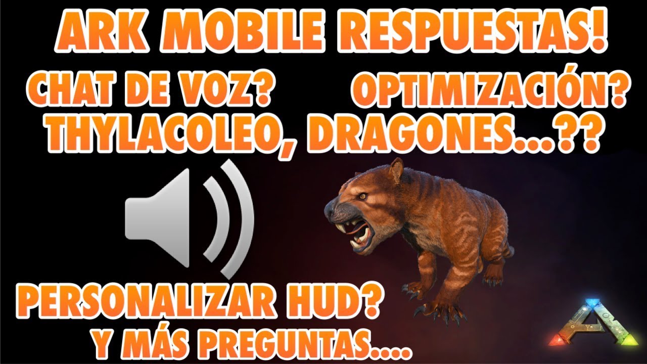ARK MOBILE! DESARROLLADORES RESPONDEN: ¿CHAT DE VOZ? ¿OPTIMIZACIÓN ...