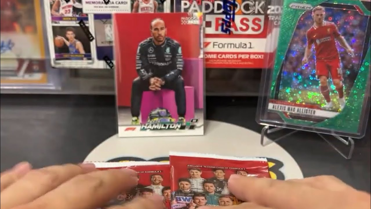 「GOH'S CARD」Topps 2024 F1 Padddock Pass ValueBox - YouTube