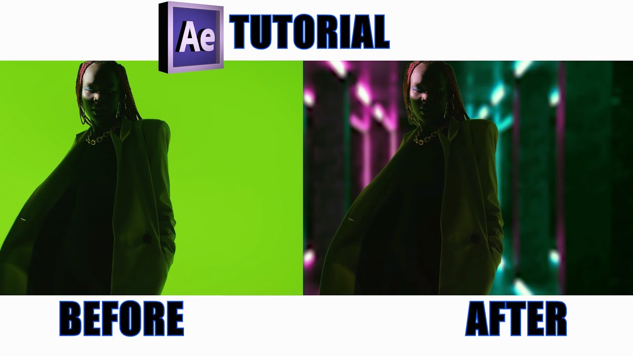 How to Remove Green Screen Like a Pro in Adobe After Effects CC [GREEN ...