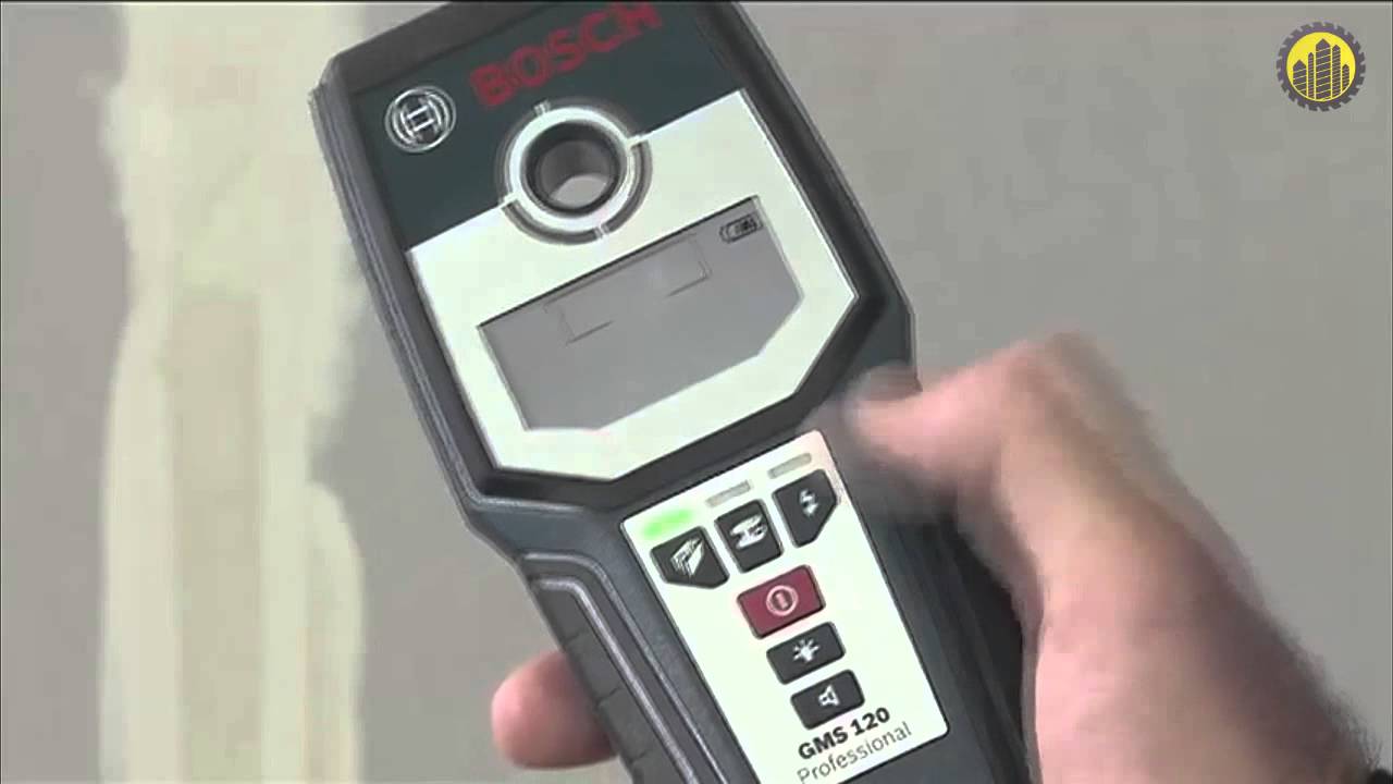 Детектор BOSCH GMS 120 Professional - YouTube