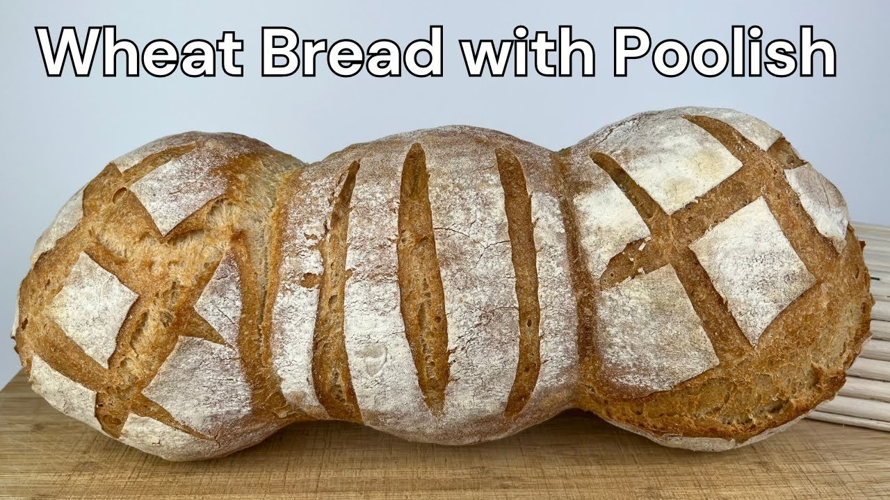 How to Make No Knead Bread with Poolish | Homemade Bread Dough with ...