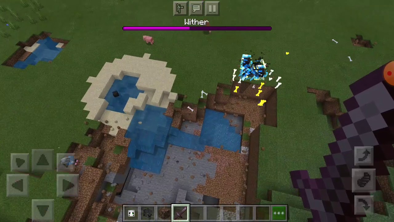 Wither vs Sans trong Minecraft (Wither vs Sans in Minecraft) - YouTube