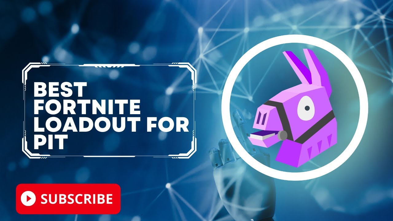 The Best Fortnite Pit Loadout: Tutorial - YouTube