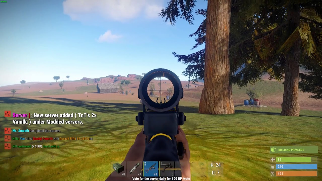 Rust: Ricochet Headshot slo-mo - YouTube