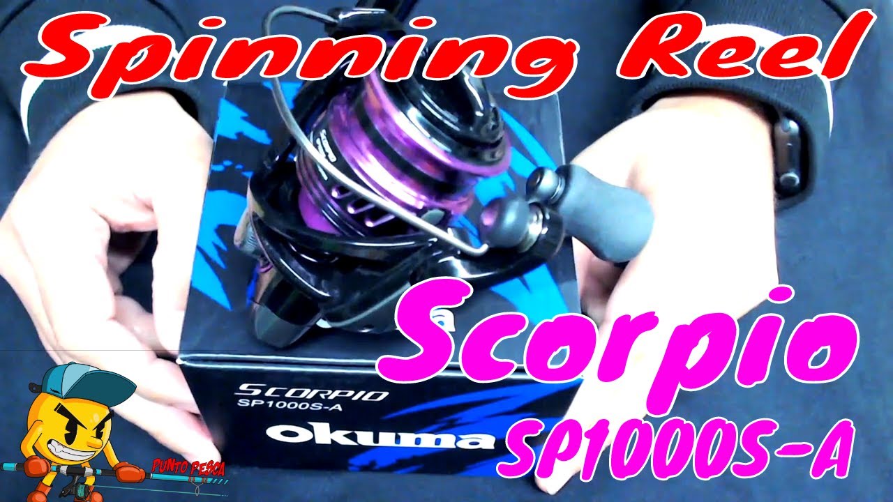 Mulinello Okuma Scorpio SP1000S-A Spinning Reel 👍🎣: Punto Pesca - YouTube