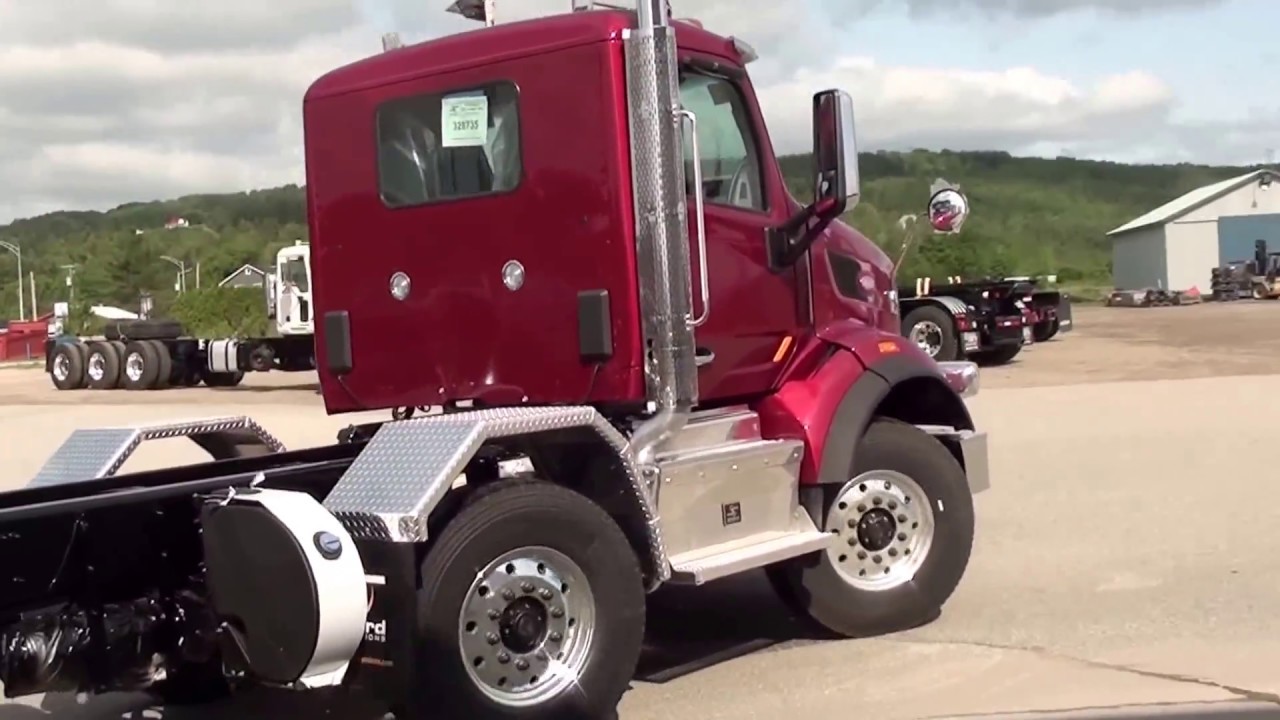 Peterbilt 567 Simard AMS20AL Twin Steer Suspension YouTube