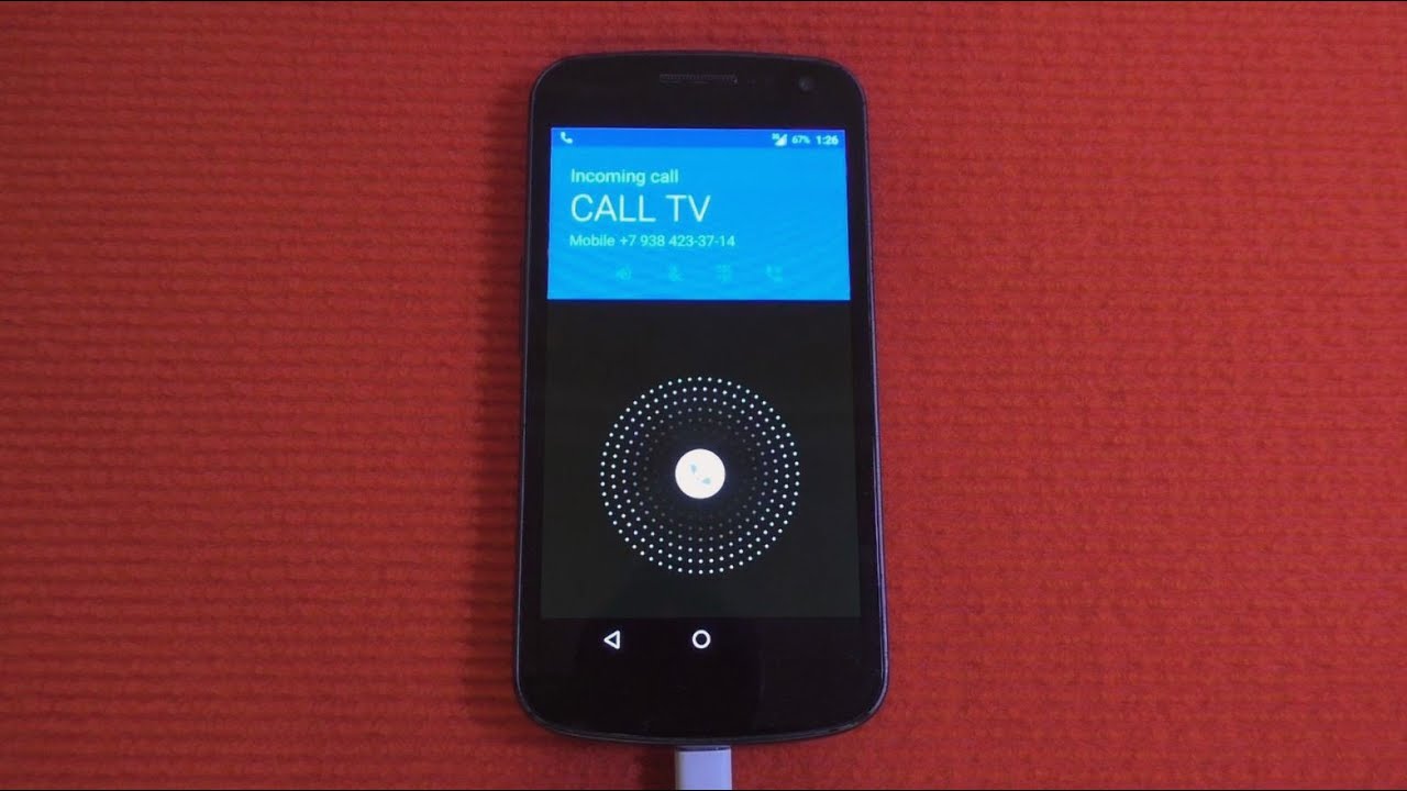 Samsung Nexus Incoming Call & Bootanimation - YouTube