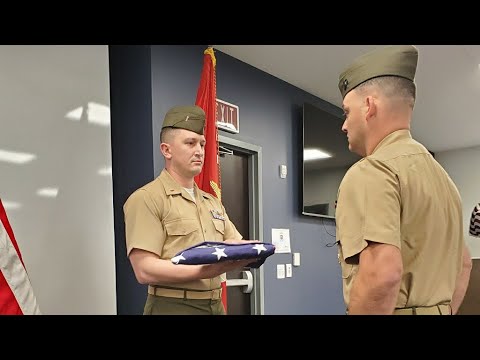 Retirement Ceremony of CWO4 Chris Wild - YouTube