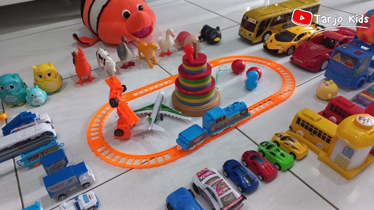 Mainan anak anak wadidaw teman teman si gembil ikan nimo robot bus ...