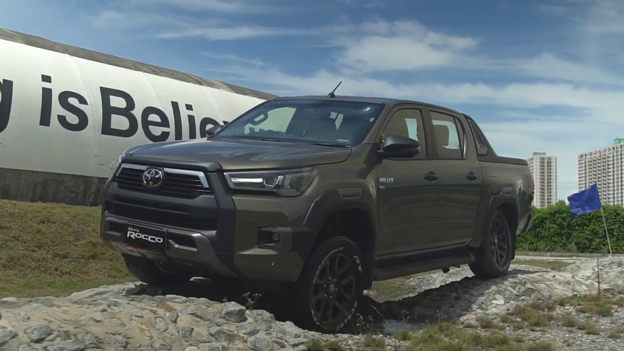Toyota Hilux Revo Rocco New Off Road Test Drive - YouTube