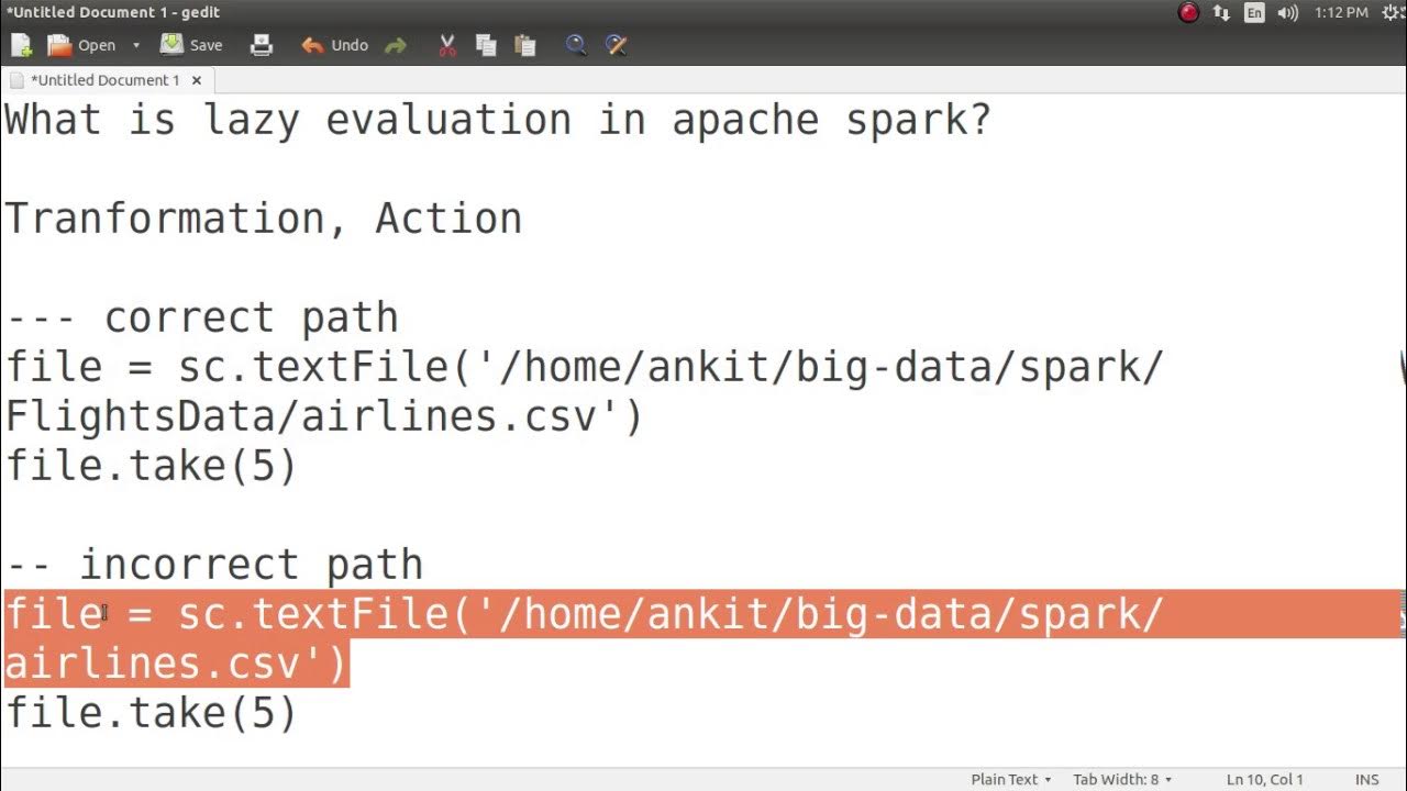 Apache spark interview question answer - What is lazy evaluation in ...