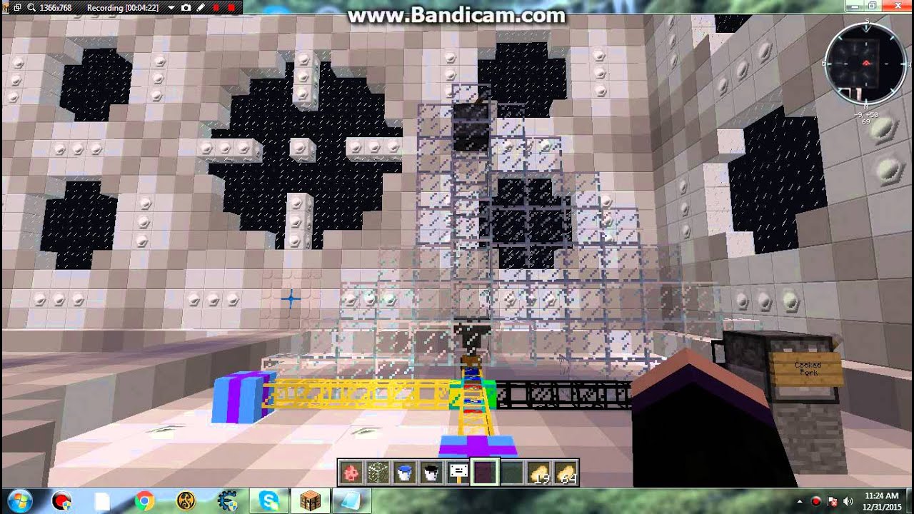 Minecraft Cooking Machine - YouTube