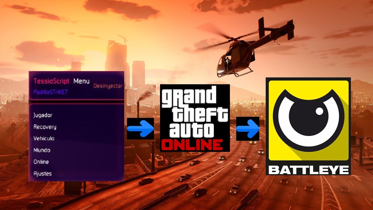 COMO INSTALAR MOD MENU TESSIO CON BATTLEYE EN MODO ONLINE. - YouTube