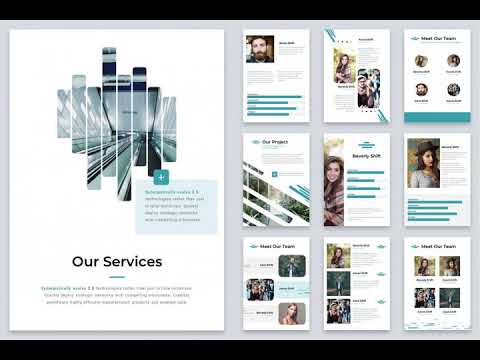 Powerpoint Templates: A4 Shift Modern Powerpoint Template - YouTube