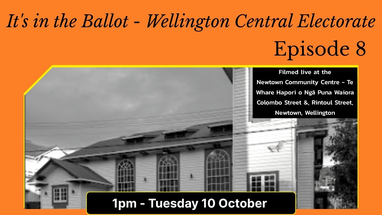It's in the Ballot - WELLINGTON CENTRAL Electorate - Episode 8 - YouTube