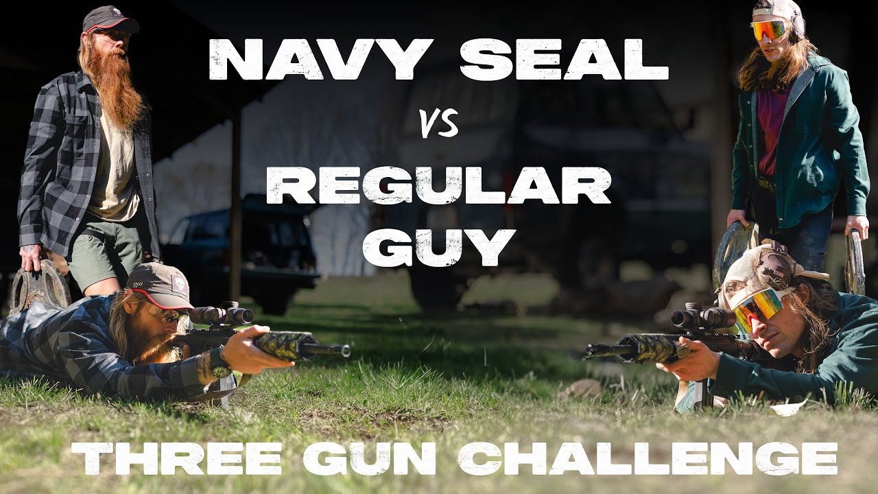 Regular Guy VS. Navy SEAL | 3 Gun Competition - YouTube