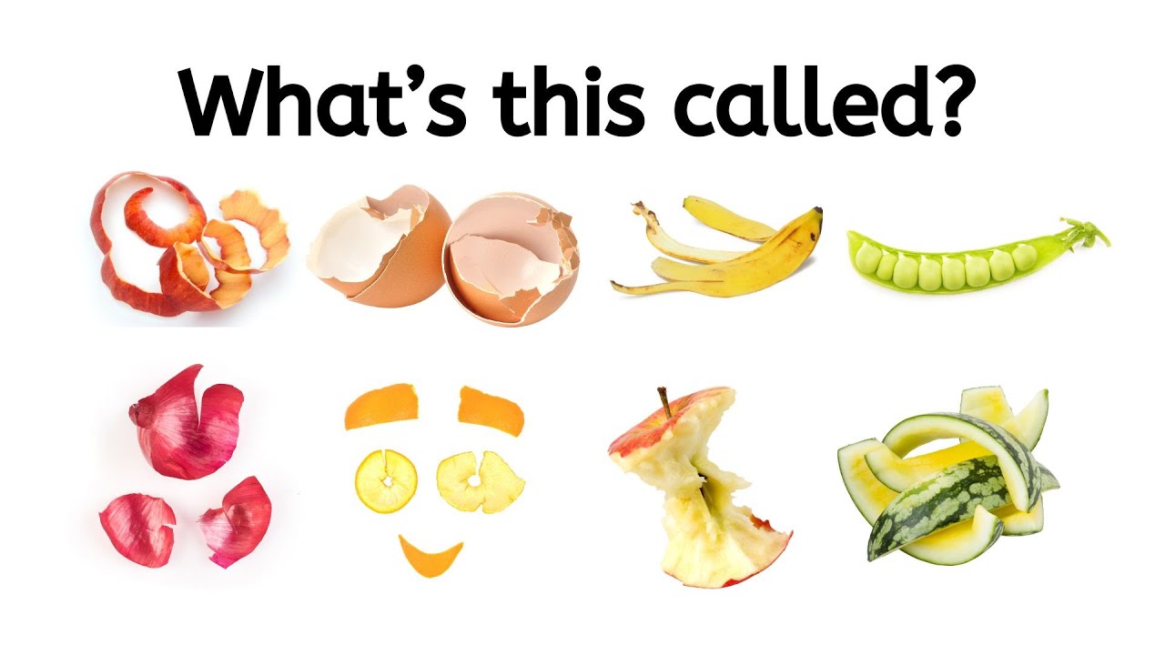 Common Skins & Peels of Fruits and Foods | Fruits and Foods Skins ...