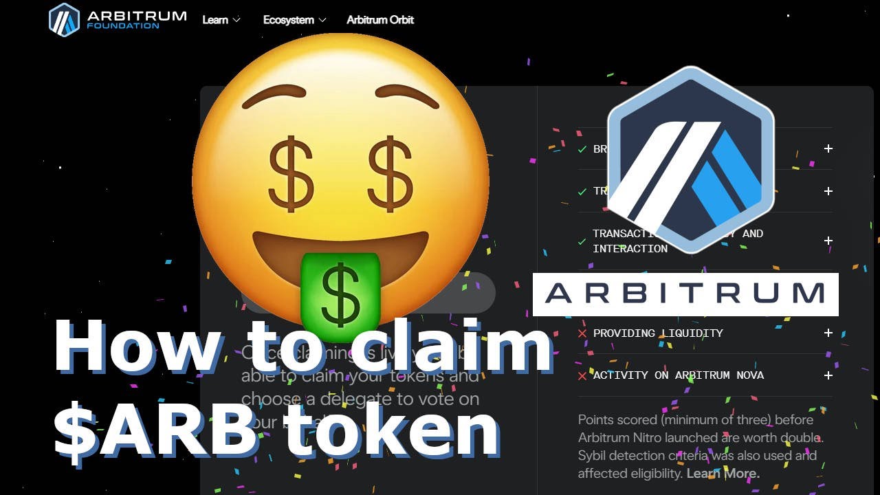 Arbitrum airdrop is here! Price and how to claim!!! - YouTube