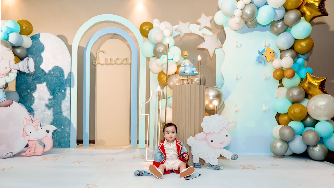 Luca 1st Birthday and Christening - Highlights - YouTube