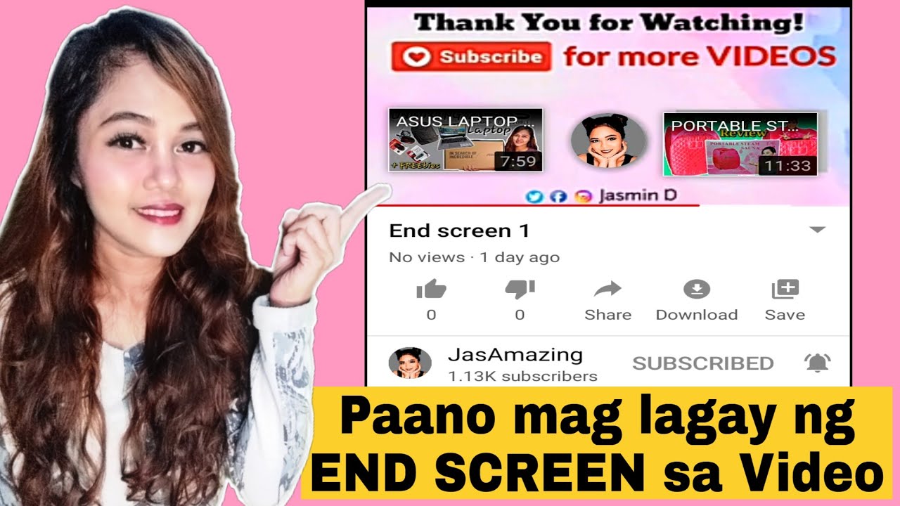 Paano maglagay ng ENDSCREEN sa Youtube Video Tutorial |How to put Endscreen on youtube video ...