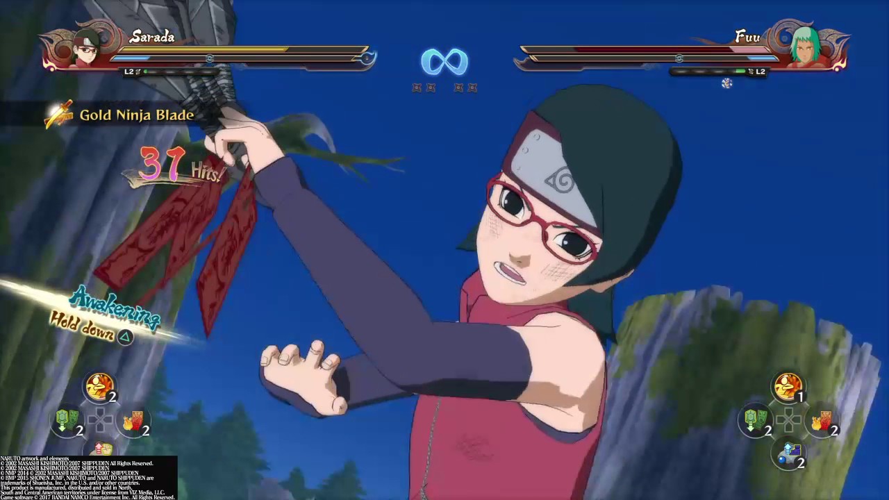 Naruto Shippuden: Ultimate Ninja Storm 4 Road To Boruto Sarada Vs Fu ...