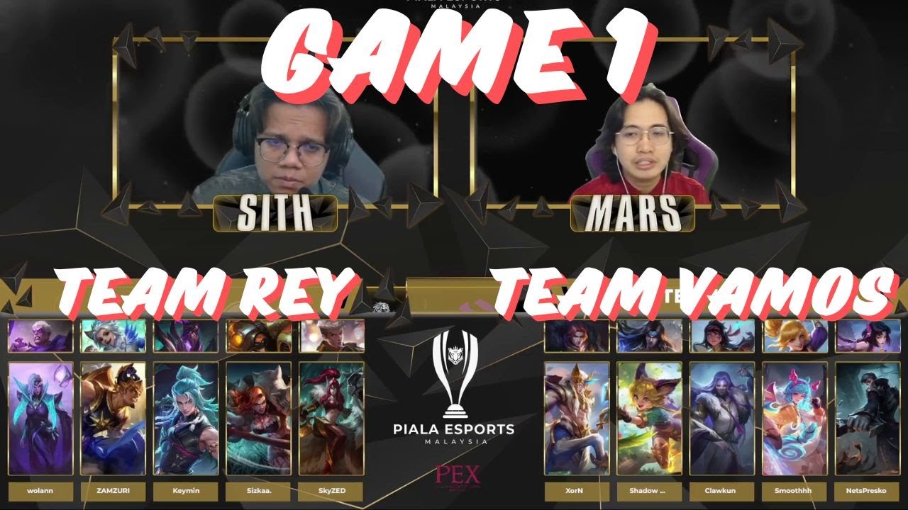CHIBI JOY SELAMATKAN VAMOS DARI KEKALAHAN TEAM VAMOS VS TEAM REY GAME 1 ...
