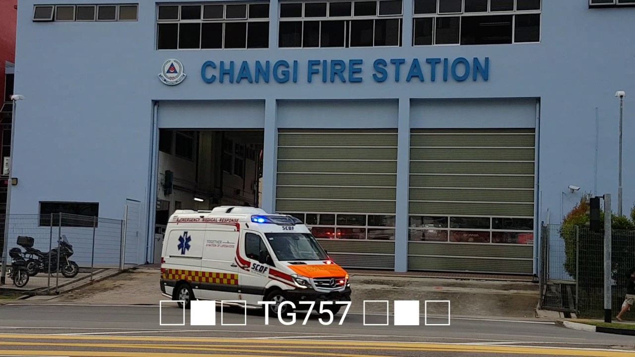 SCDF A222 'New Rumbler Ambulance' - YouTube