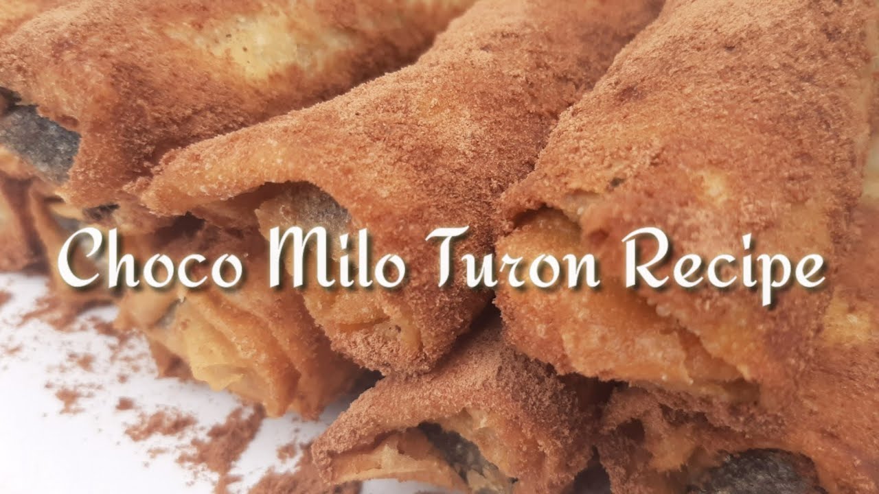 CHOCO MILO TURON RECIPE/Murang Ingredients - YouTube