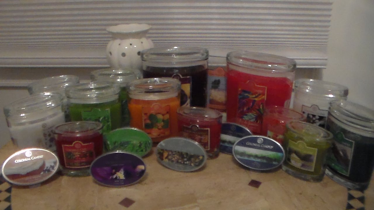 Colonial Candle HUGE HAUL - Jan. 2015 - YouTube