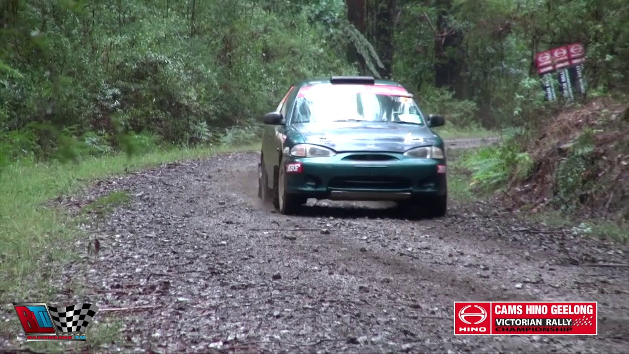 2019 VRC Round 2 - Ada River Rally - Daly/Blum - Hyundai Excel - YouTube