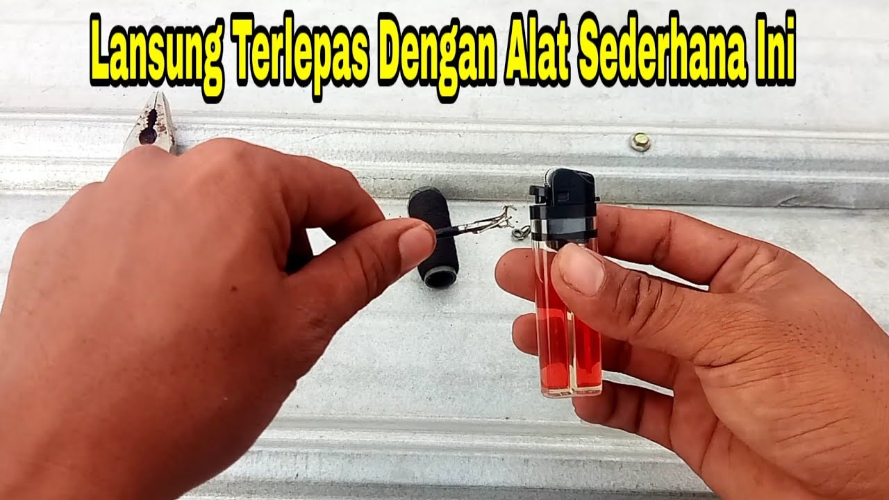 Perbaikan Simpel Palinng Mudah, Ganti Ujung Kolongan Pancing - YouTube