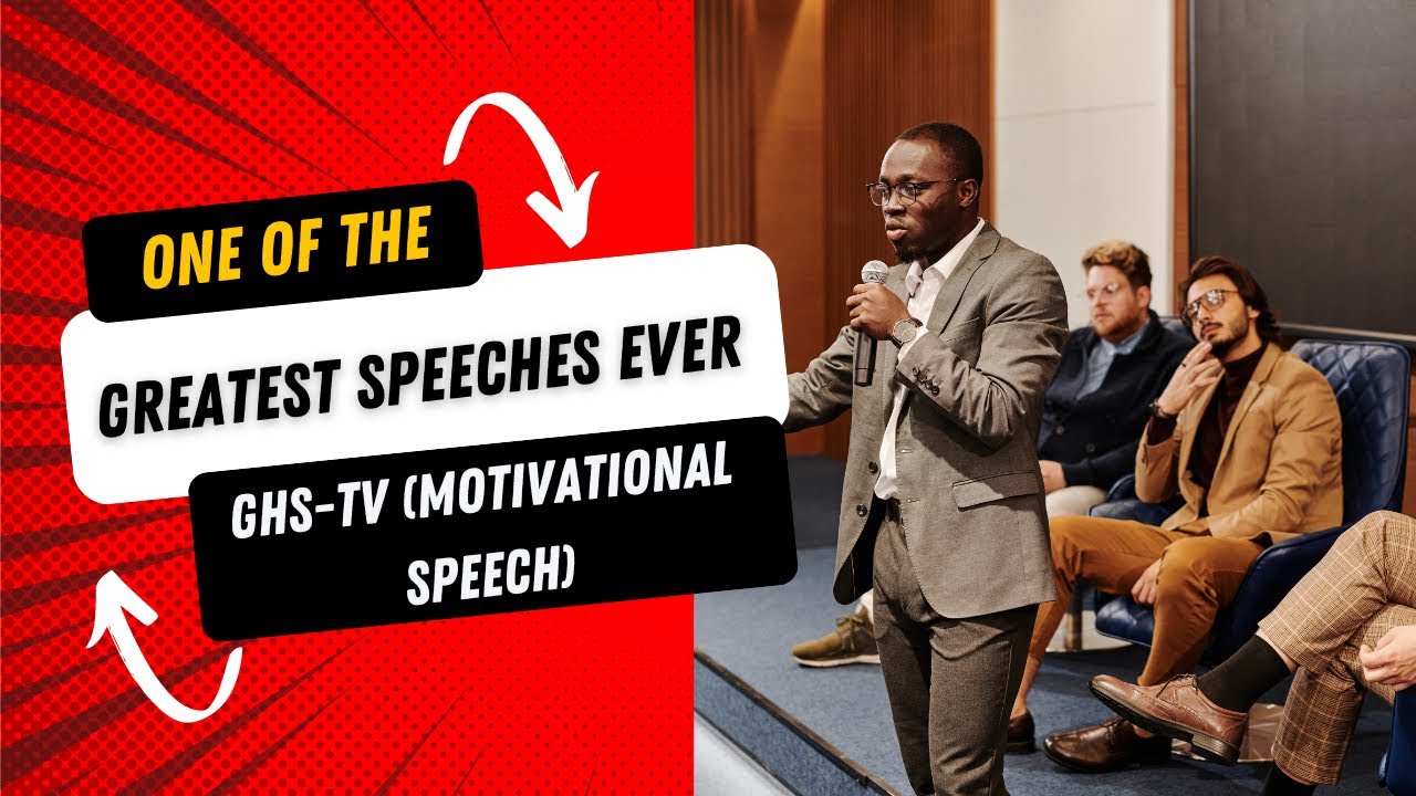 One of the GREATEST speeches Ever- GHS-TV( MOTIVATIONAL SPEECH) - YouTube