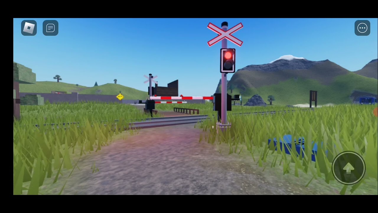 Custom Railroad crossing - YouTube