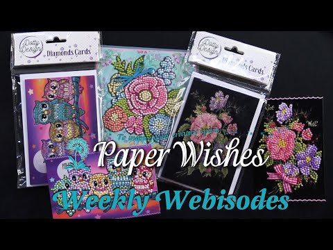 Diamond Painting Diamond Card Kits by Dotty Designs - YouTube