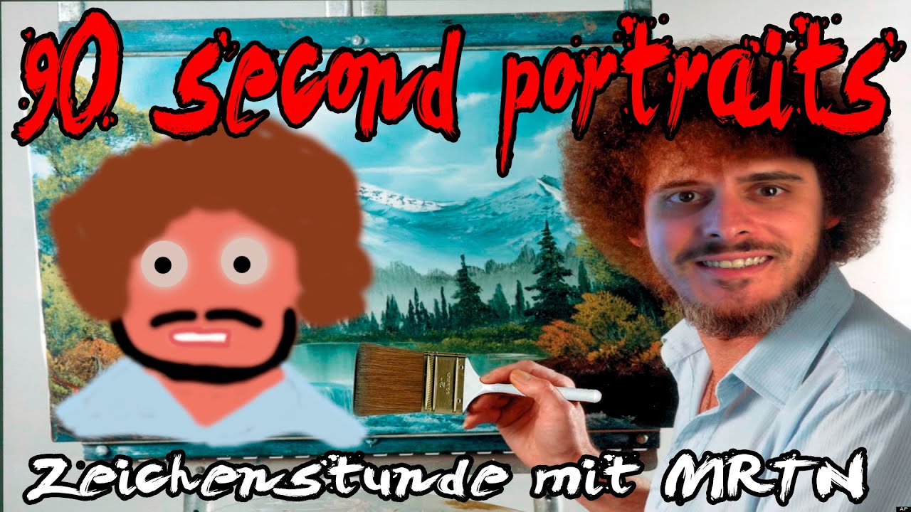 Die hohe Kunst der Malerei | 90 Second Portraits | MRTN (Facecam ...