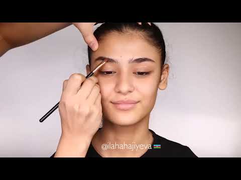 Simple beautiful make-up from Ilaha Hajiyeva
