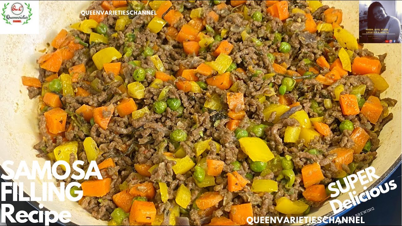 SAMOSA FILLING RECIPE: NIGERIAN SAMOSA FILLING | The Tastiest Samosa ...