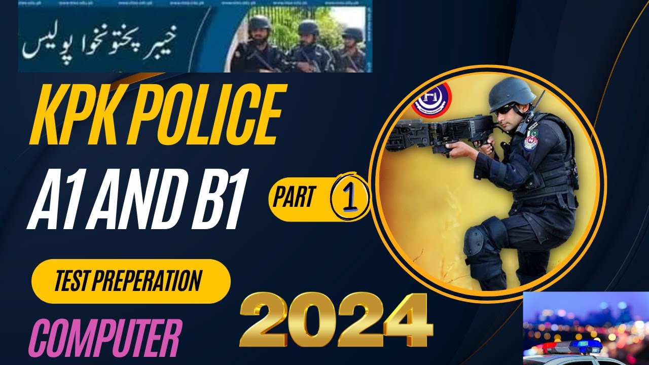 kpk police A1 and B1 test preparation 2024 Khushal learning skill - YouTube