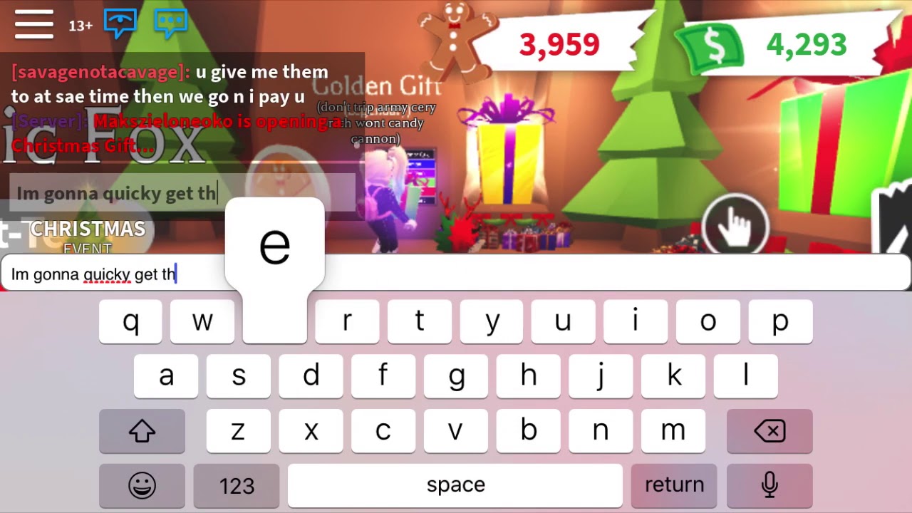 OPENING 5 BIG GIFTS - Adopt me - YouTube