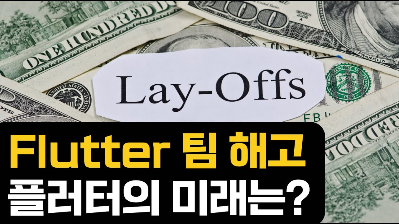 인사이트로그 구글 플러터 팀 해고 플러터의 미 나의 삶에 새로운 커리어 변화가 시작되는 대한민국 딴짓 플랫폼
