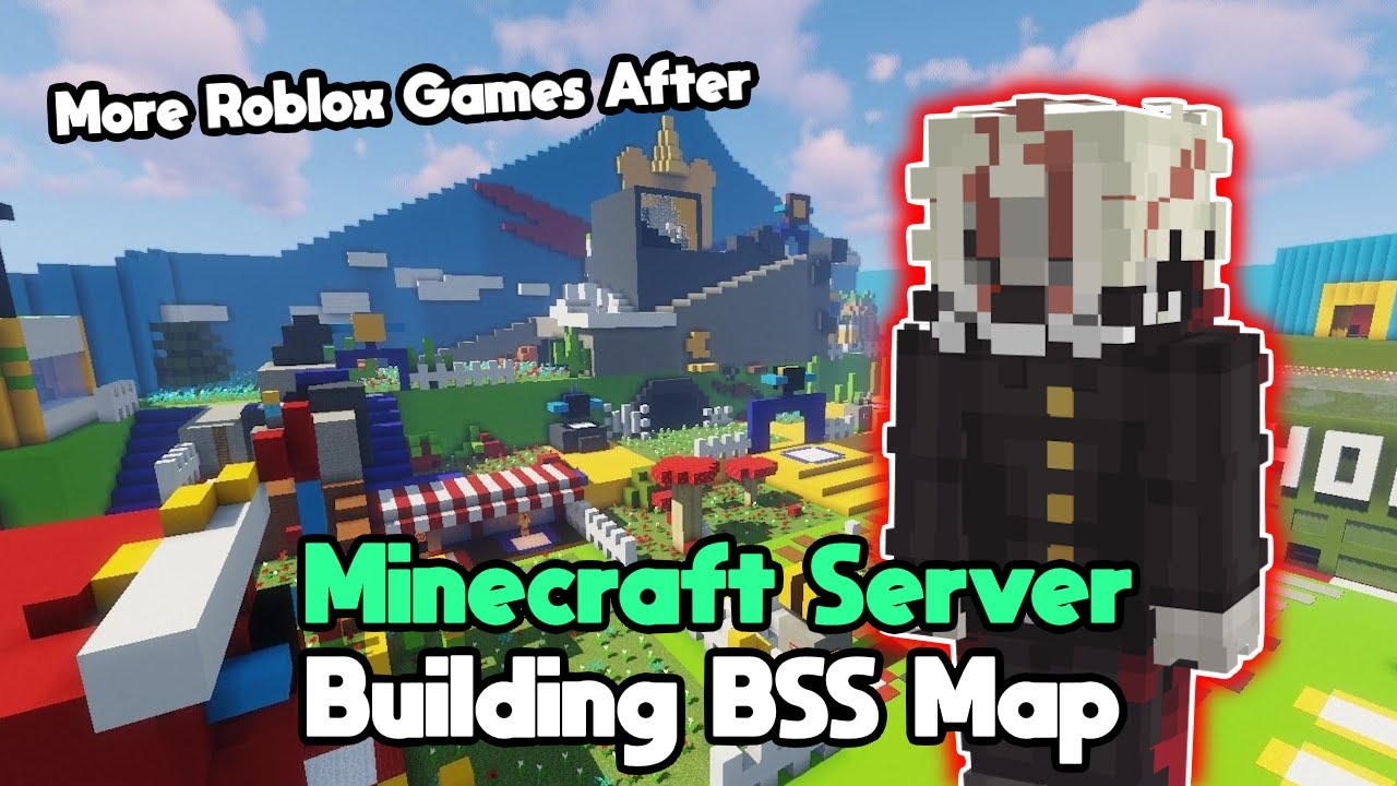 Minecraft Server Building BSS Map and More Roblox Game After | ?mc to ...