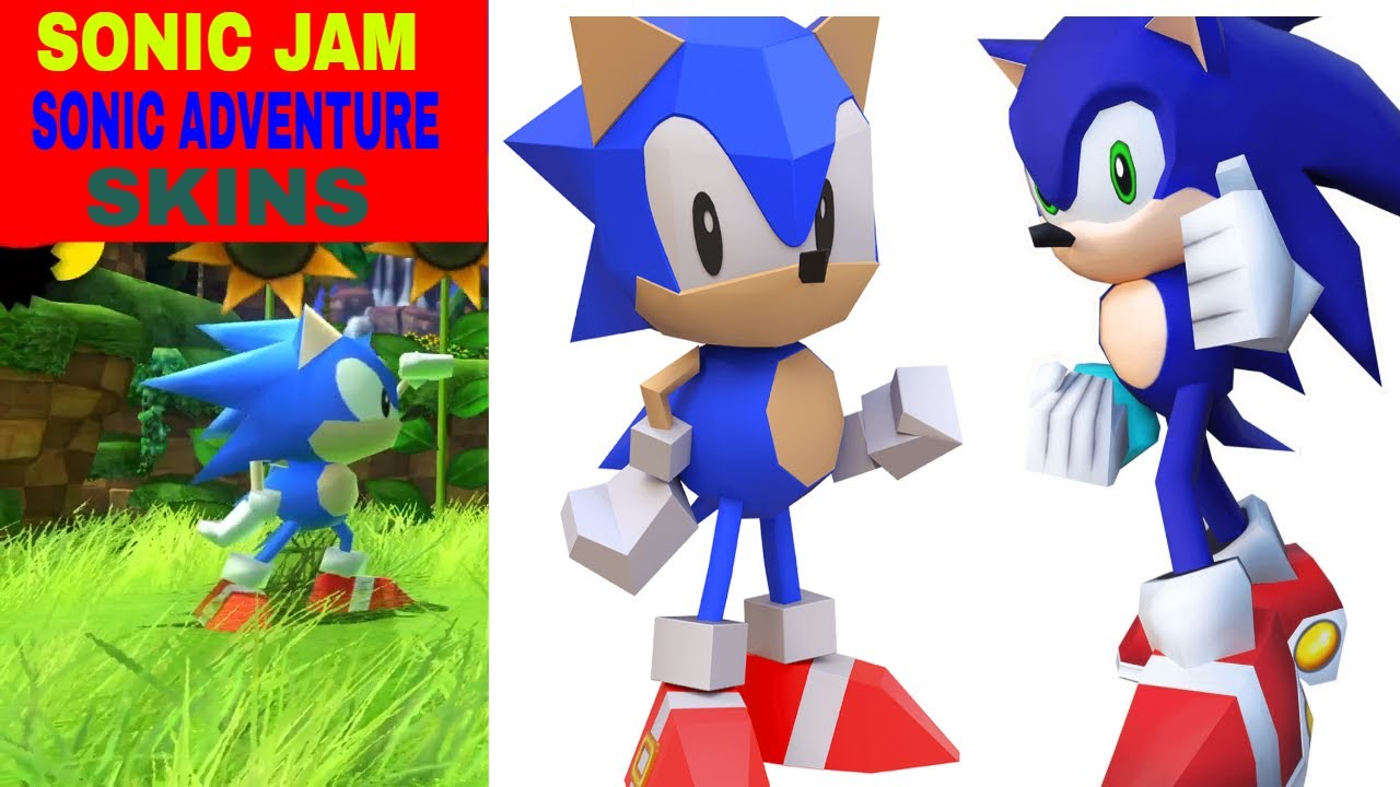 SONIC X SHADOW GENERATIONS - Sonic Jam & Sonic Adventure skins - Metro ...