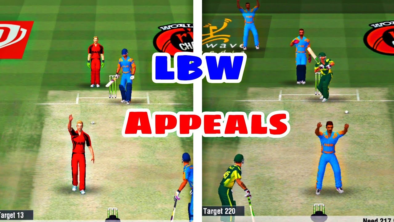 World Cricket Championship 2 LBW Appeals | Wcc2 New Version - YouTube