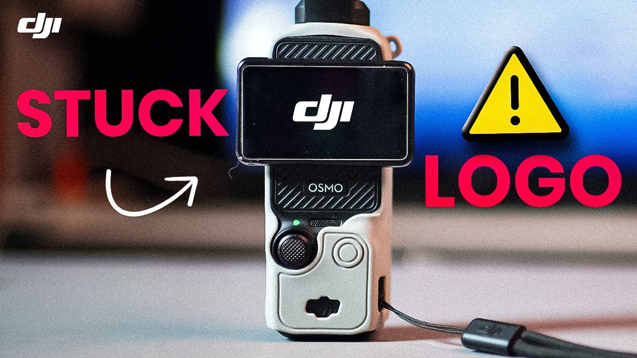 Camera Not Working | Black Screen and Stuck With DJI Logo | DJI Osmo ...