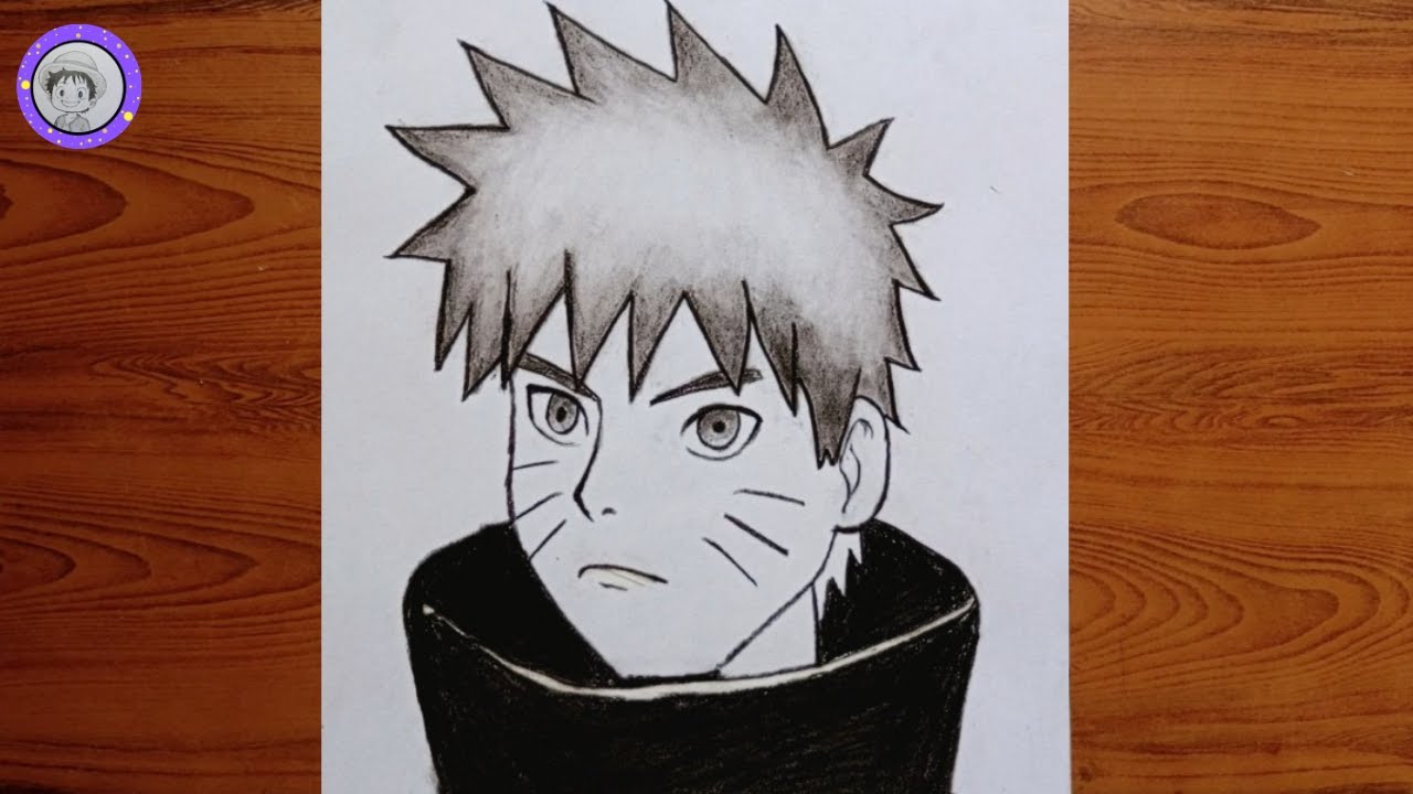 How to draw Naruto Uzumakic step by step || How to draw anime ...